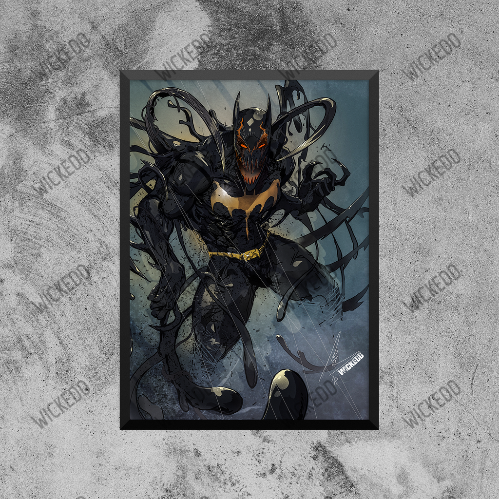 Symbiote Batman What If Batman Gets Affected By Venom Gobookmart