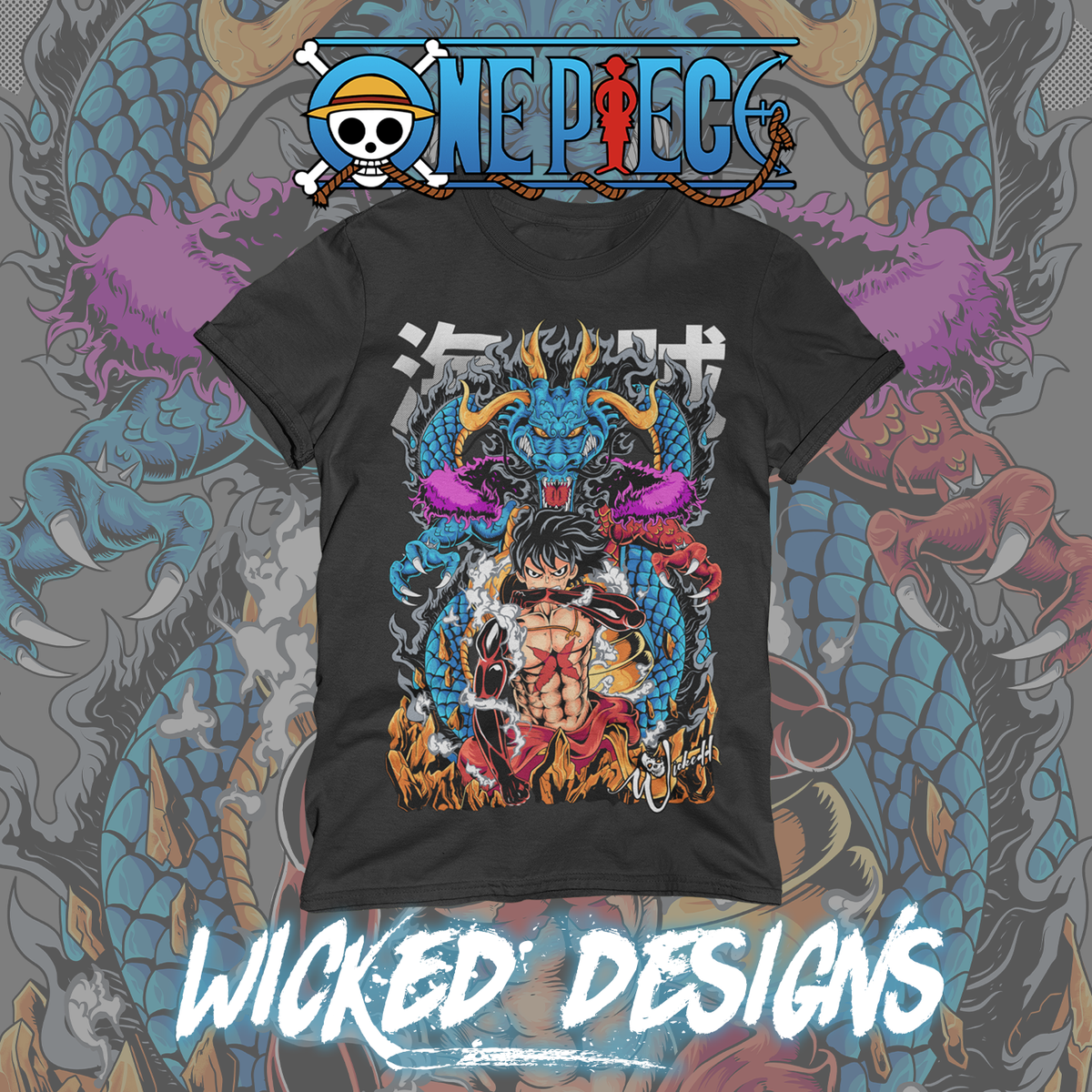 Luffy Dragon SD (WD) – Wickedd
